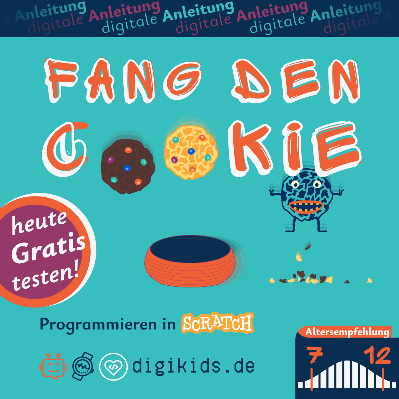 Fang den Cookie – Programmieranleitung - digikids.de