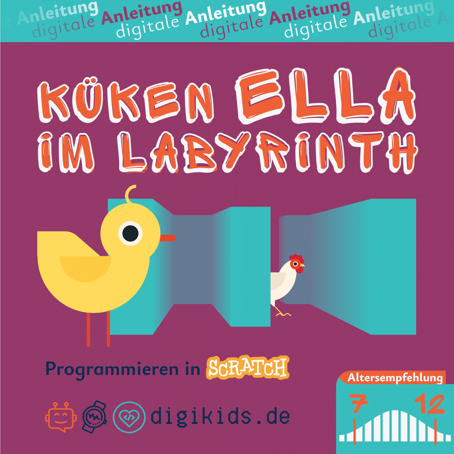 Workbook PingPong – Programmieren in Scratch - digikids.de